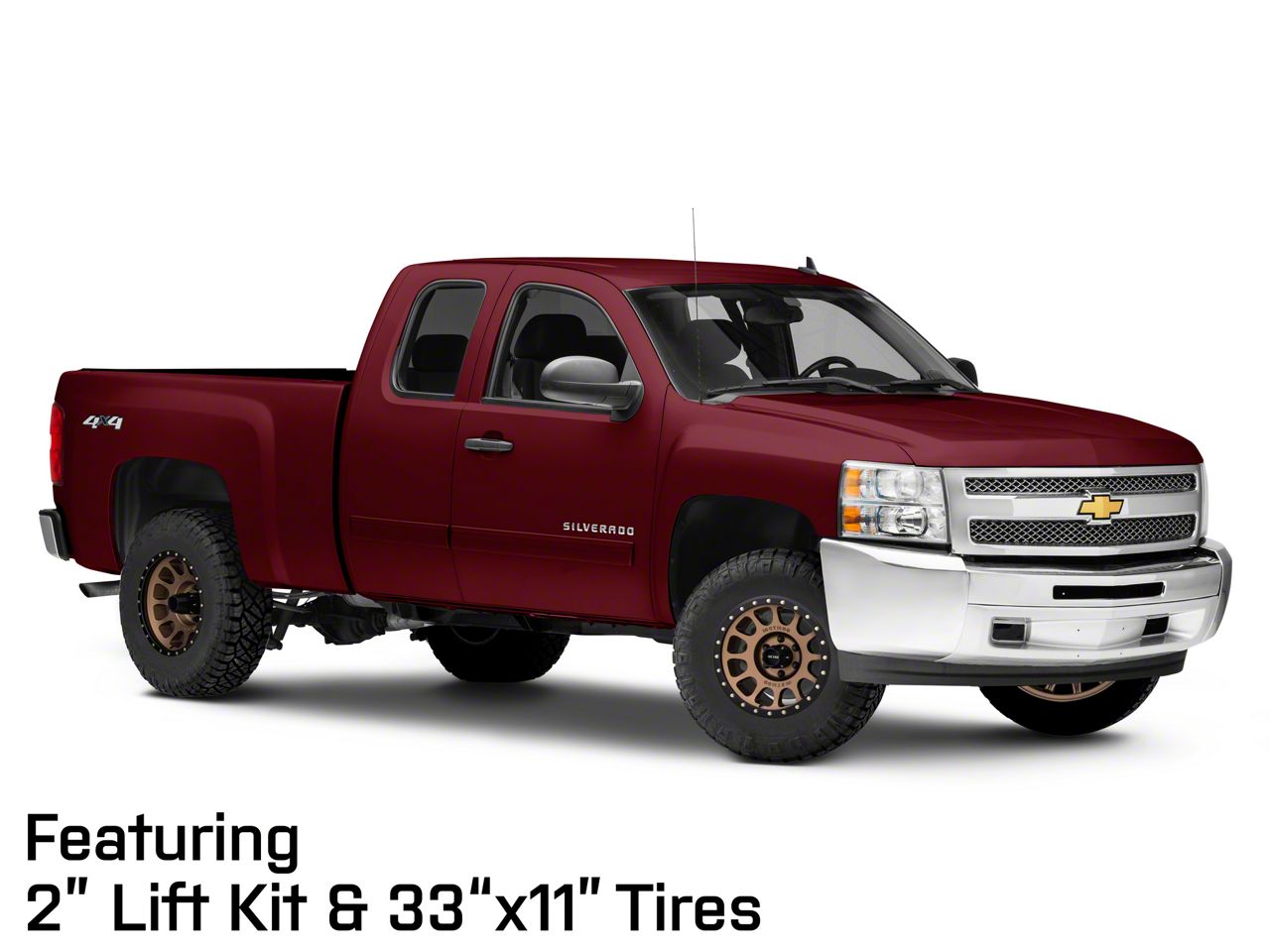 Method Race Wheels Silverado 1500 MR305 NV Bronze 6-Lug Wheel; 16x8 ...