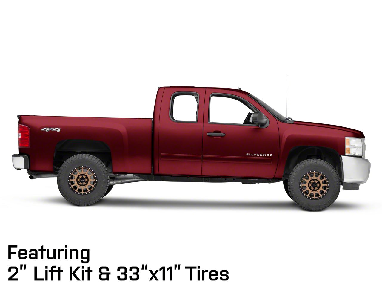 Method Race Wheels Silverado 1500 MR305 NV Bronze 6-Lug Wheel; 16x8 ...
