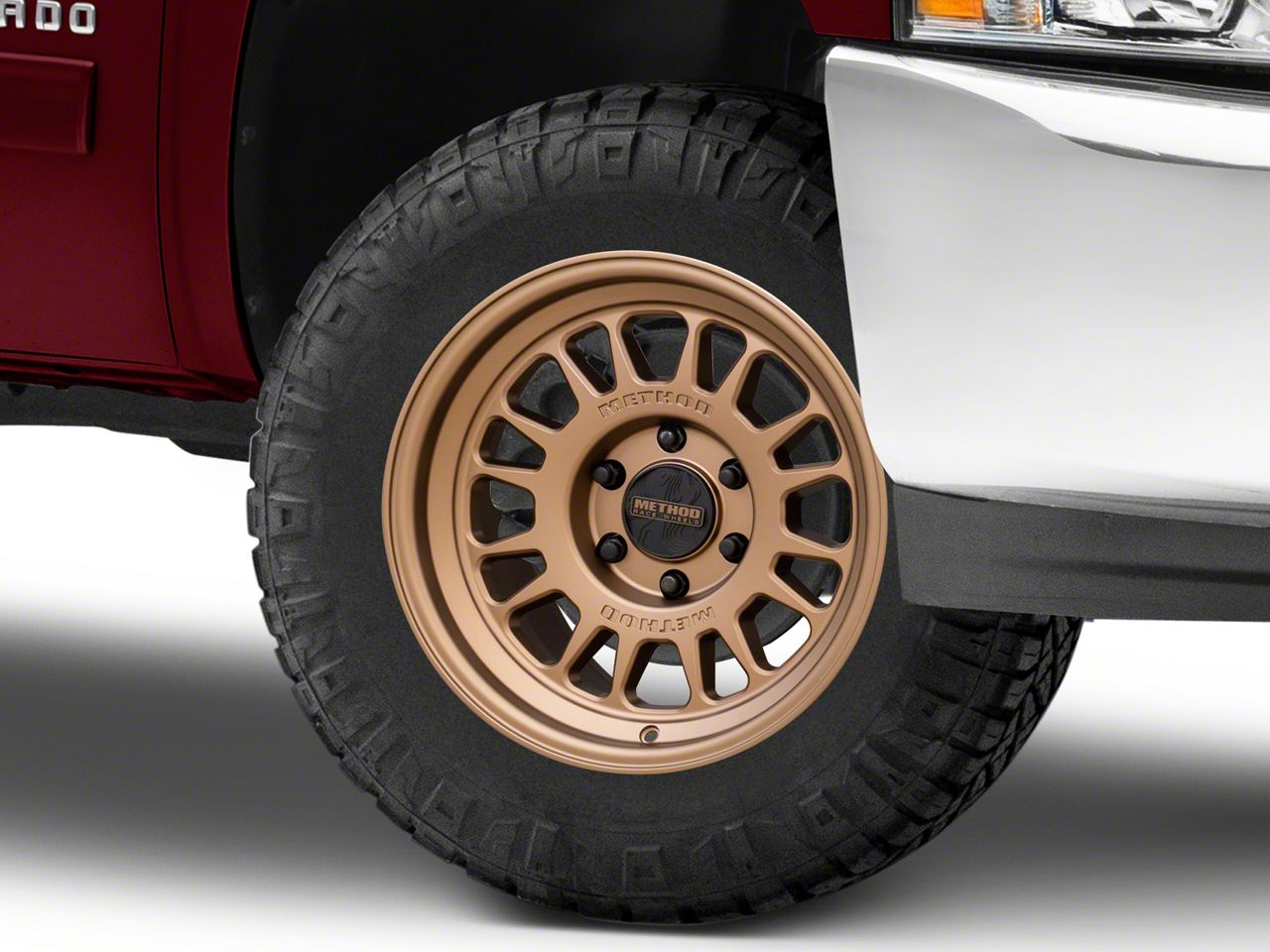 Method Race Wheels Silverado 1500 MR318 Bronze 6-Lug Wheel; 18x9; 18mm ...
