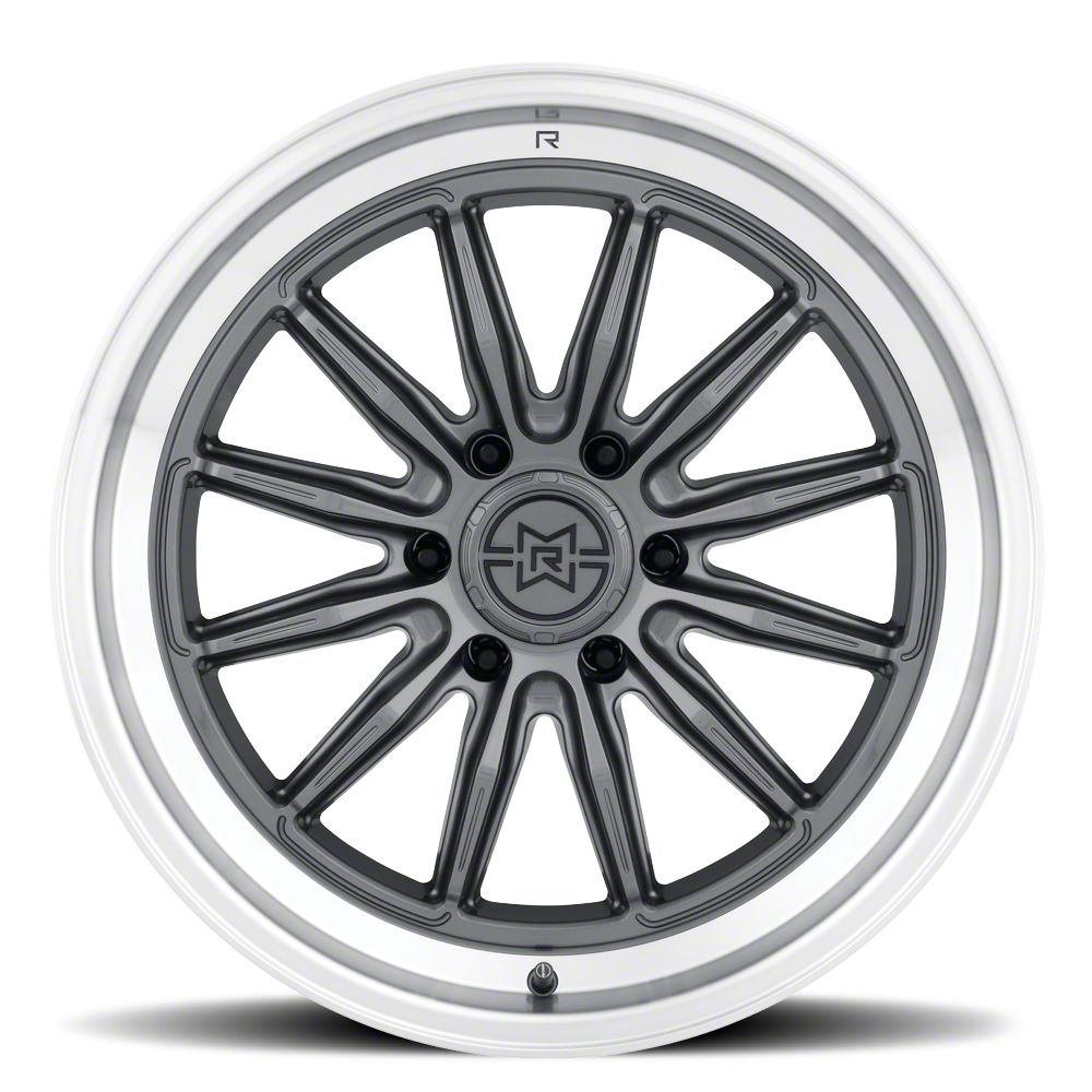 Method Race Wheels Silverado 1500 MR803 Gloss Titanium with Machined ...