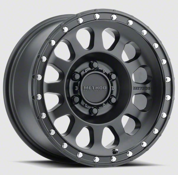 Method Race Wheels F-250 Super Duty MR315 Matte Black 8-Lug Wheel; 18x9 ...