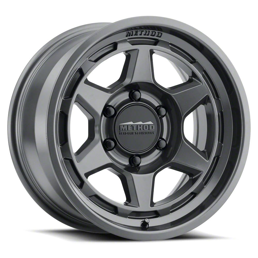 Method Race Wheels RAM 2500 MR708 Bead Grip Gloss Titanium 8-Lug Wheel ...