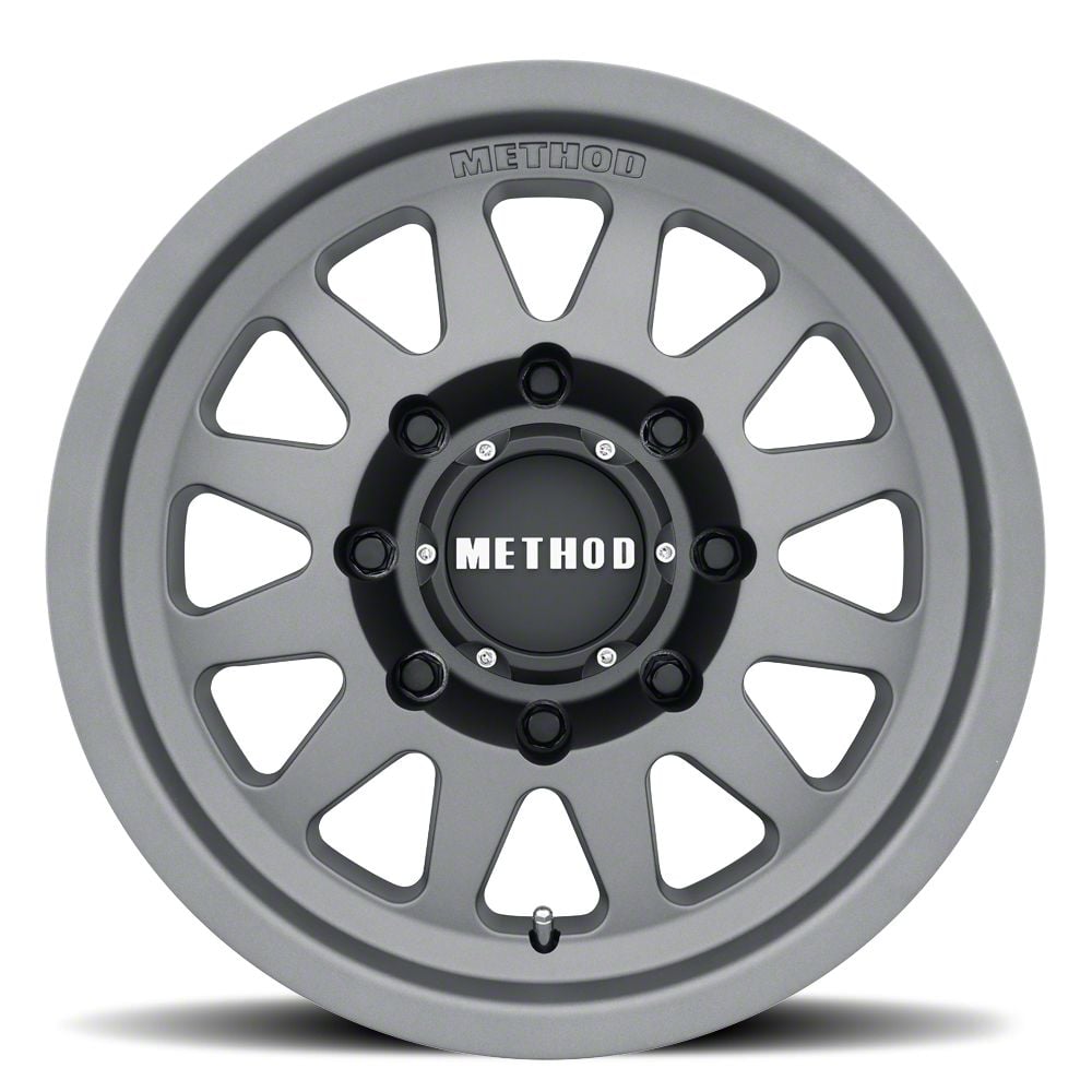Method Race Wheels F-250 Super Duty MR704 Bead Grip Titanium 8-Lug ...