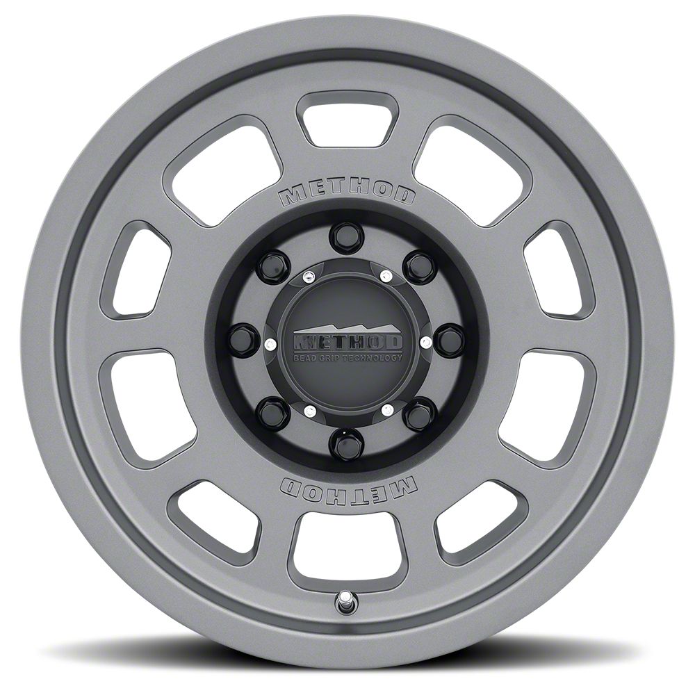 Method Race Wheels F-250 Super Duty MR705 Bead Grip Titanium 8-Lug ...