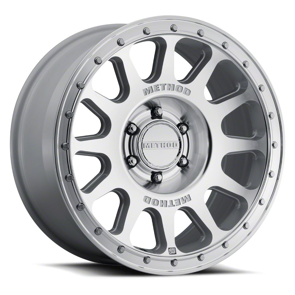 Method Race Wheels Sierra 1500 MR709 HD Bead Grip Machined 6-Lug Wheel ...