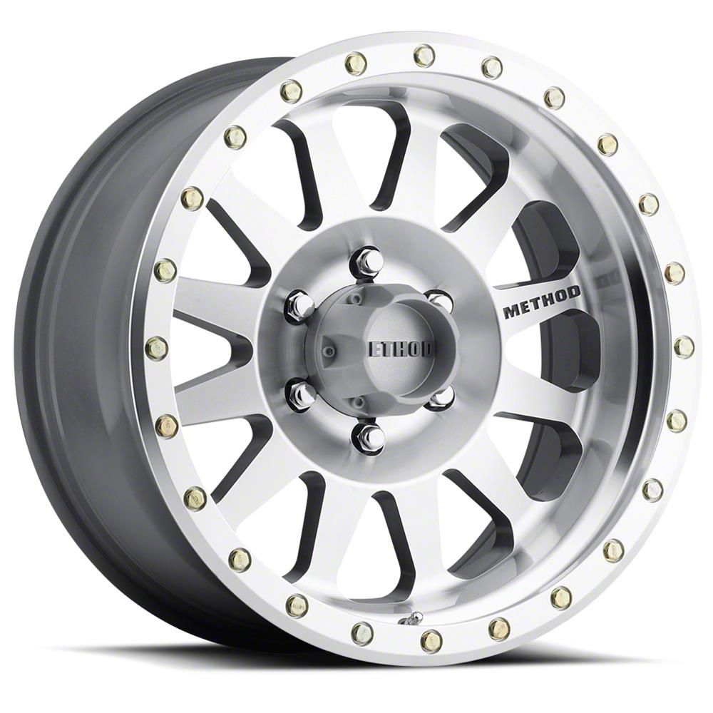 Method Race Wheels Silverado 2500 MR304 Double Standard Machined 8-Lug ...
