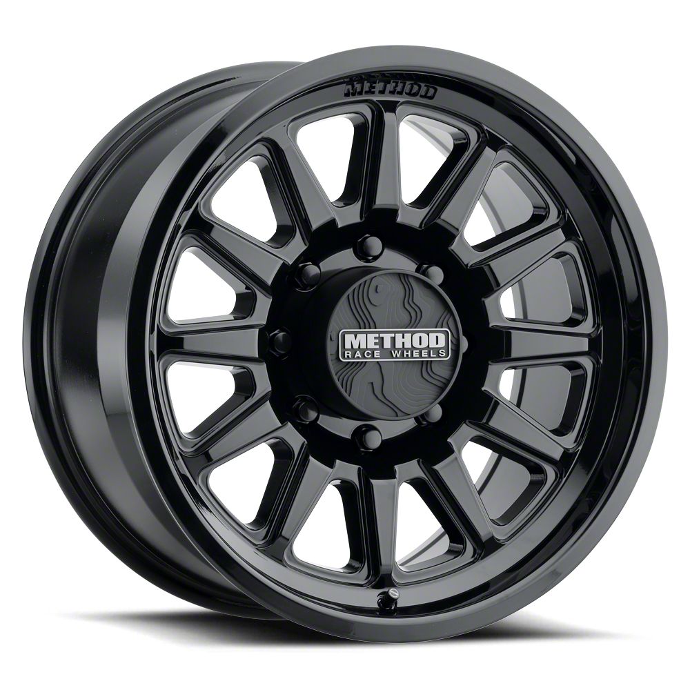 Method Race Wheels Sierra 2500 MR323 Gloss Black 8-Lug Wheel; 20x10 ...