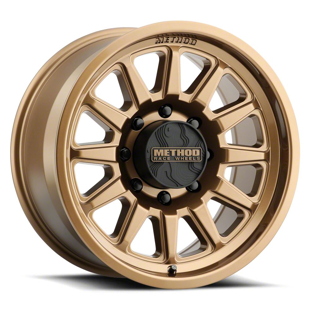 Method Race Wheels Sierra 2500 MR323 Gloss Bronze 8-Lug Wheel; 20x10 ...