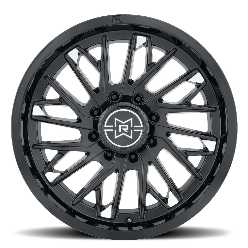 Method Race Wheels Silverado 2500 MR801 Gloss Black Milled 8-Lug Wheel ...