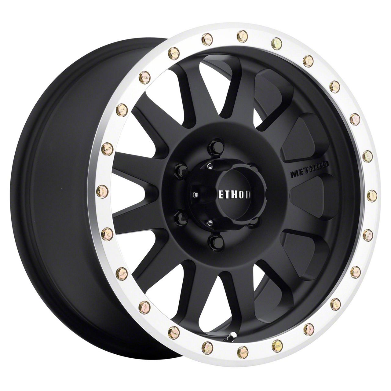 Method Race Wheels Tahoe MR304 Double Standard Matte Black Machined 6 ...