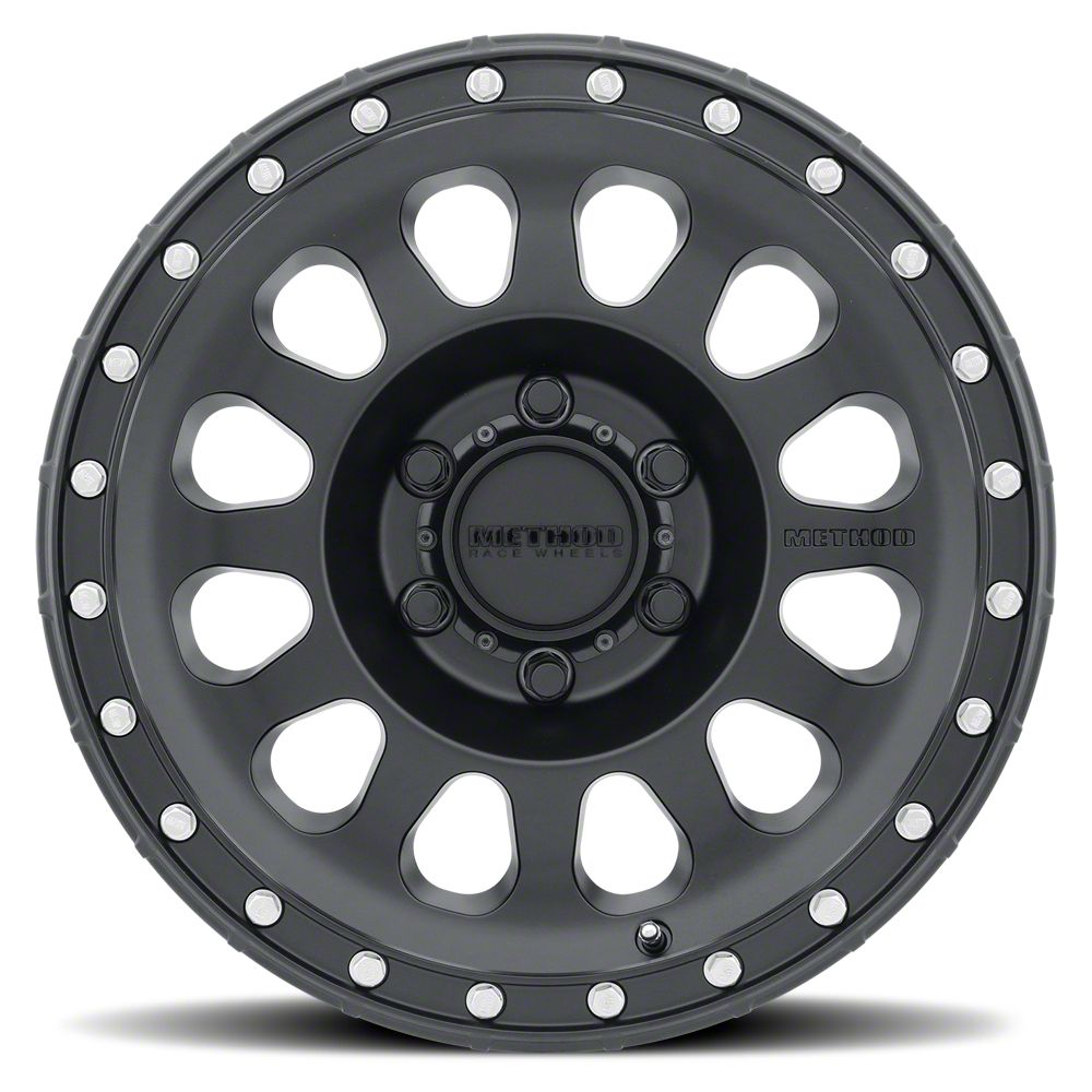 Method Race Wheels Yukon MR315 Matte Black 6-Lug Wheel; 20x9; 18mm ...