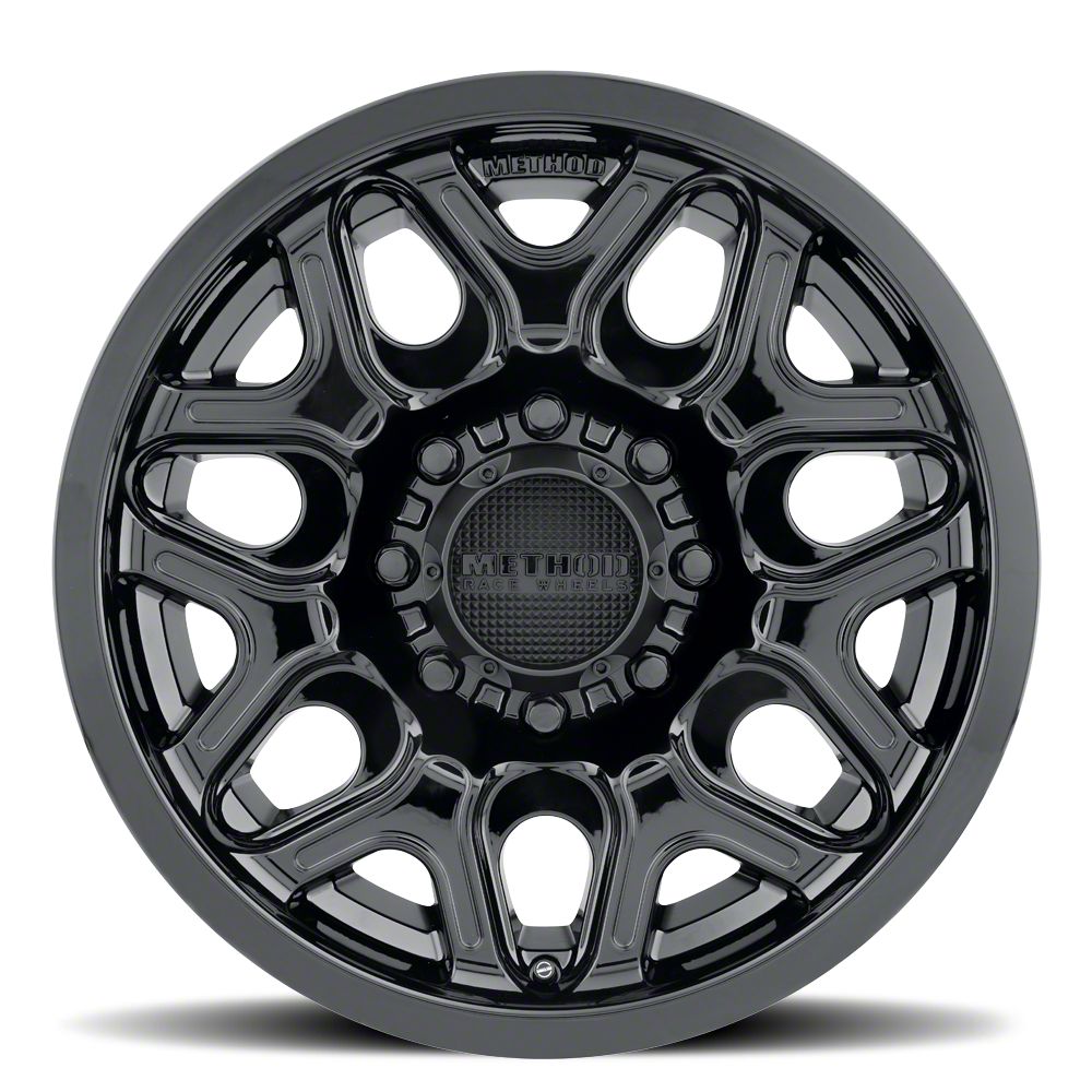Method Race Wheels F-350 Super Duty MR322 Gloss Black 8-Lug Wheel; 18x9 ...