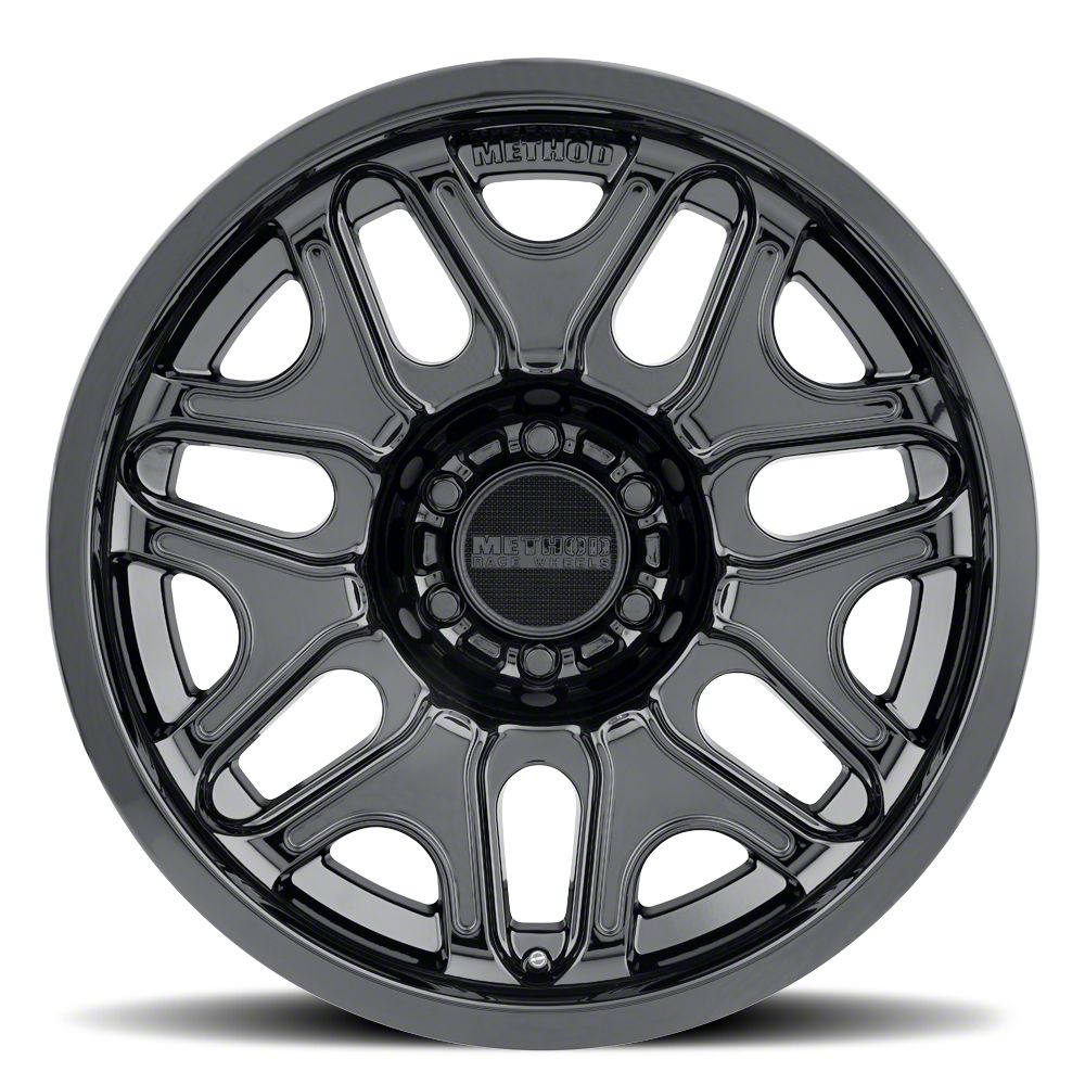 Method Race Wheels Ranger MR322 Gloss Black 6-Lug Wheel; 20x10; -18mm ...