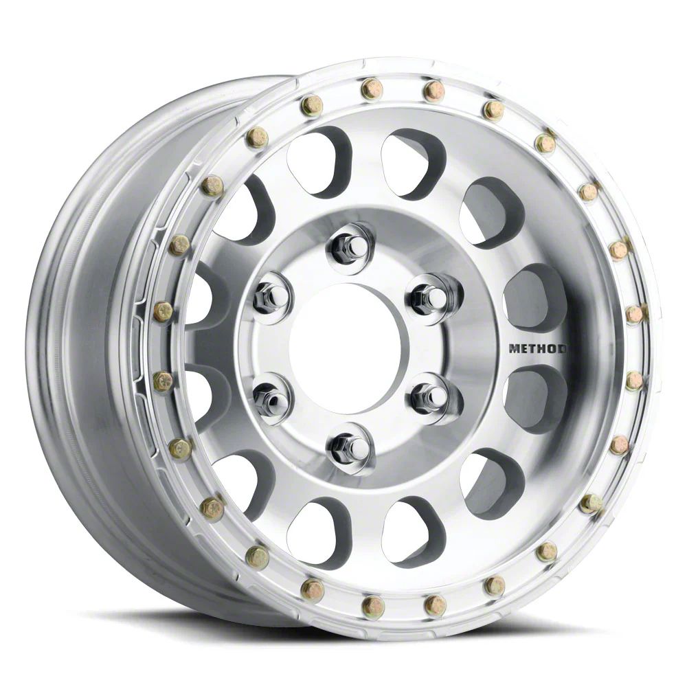 Method Race Wheels Sierra 1500 MR103 Beadlock Raw Machined 6-Lug Wheel ...
