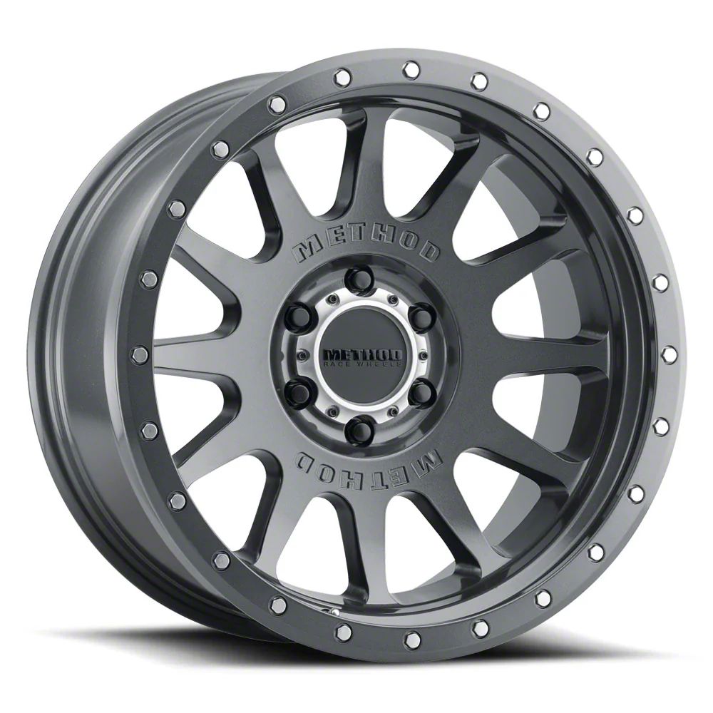Method Race Wheels Sierra 1500 MR605 NV Gloss Titanium 6-Lug Wheel ...