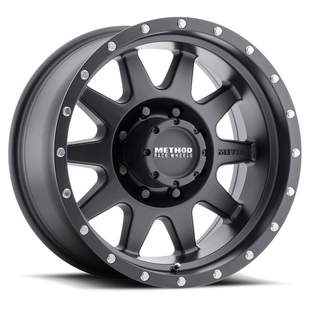 Method Race Wheels F-350 Super Duty MR301 The Standard Matte Black 8 ...