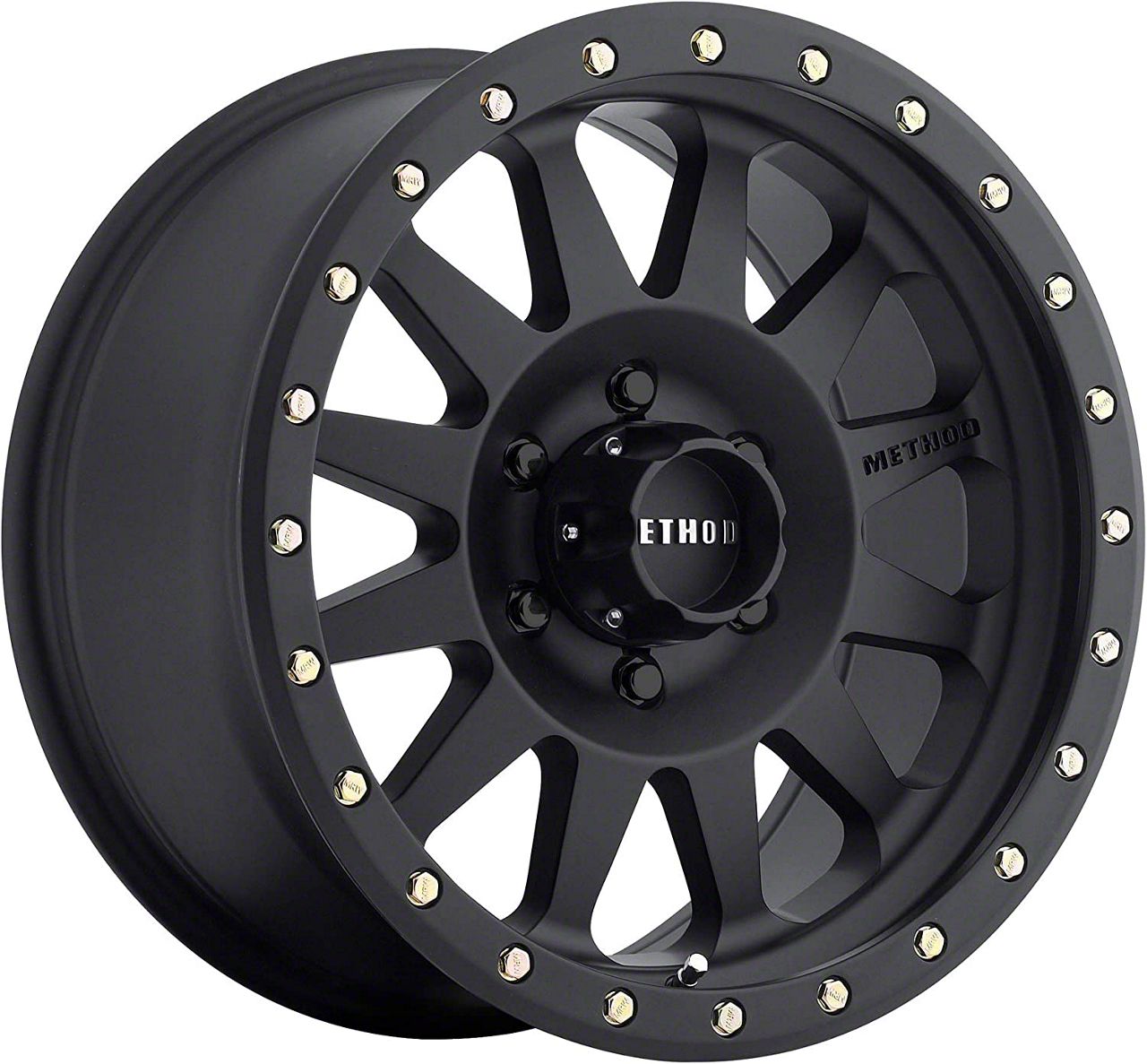 Method Race Wheels Ranger MR304 Double Standard Matte Black 6-Lug Wheel ...