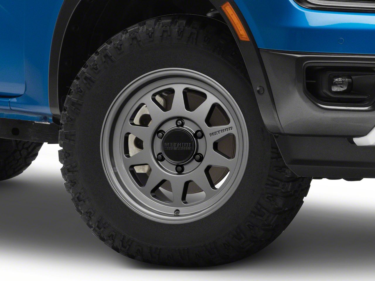 Method Race Wheels Ranger MR316 Gloss Titanium 6-Lug Wheel; 17x8; 25mm ...