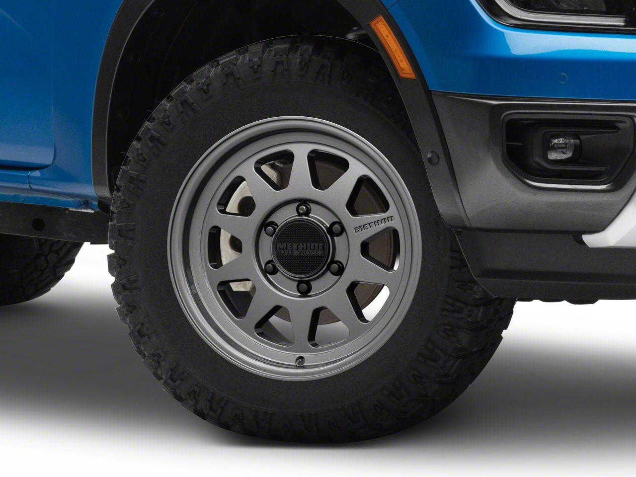 Method Race Wheels Ranger MR316 Gloss Titanium 6-Lug Wheel; 18x9; 18mm ...
