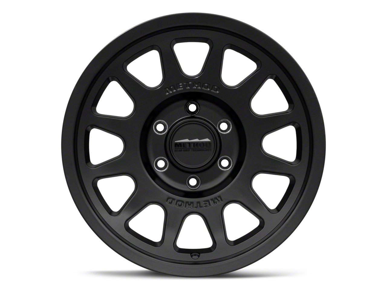 Method Race Wheels Ranger MR703 Bead Grip Matte Black 6-Lug Wheel; 17x8 ...