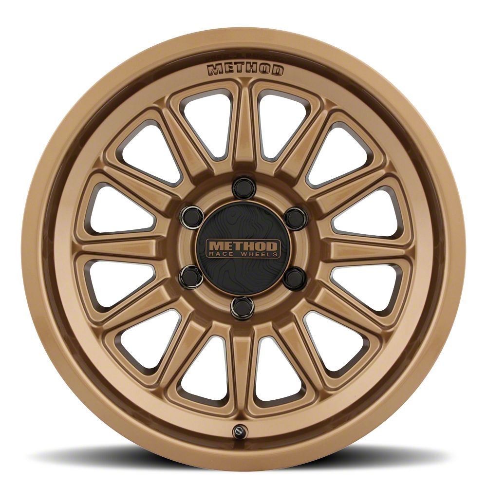 Method Race Wheels Silverado 1500 MR323 Gloss Bronze 6-Lug Wheel; 17x9 ...