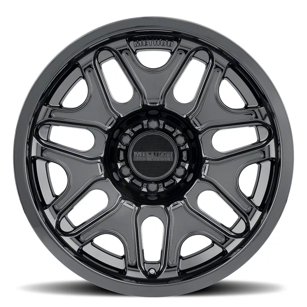 Method Race Wheels Canyon MR322 Gloss Black 6-Lug Wheel; 20x9; 12mm ...