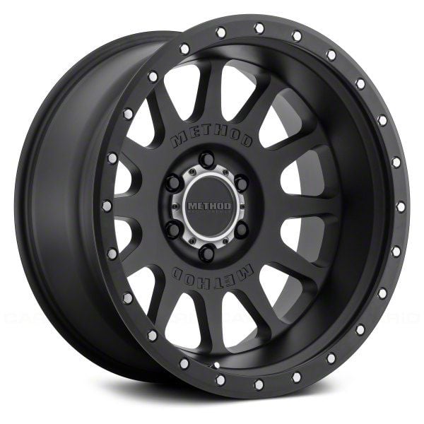 Method Race Wheels Canyon MR605 NV Matte Black 6-Lug Wheel; 20x10 ...
