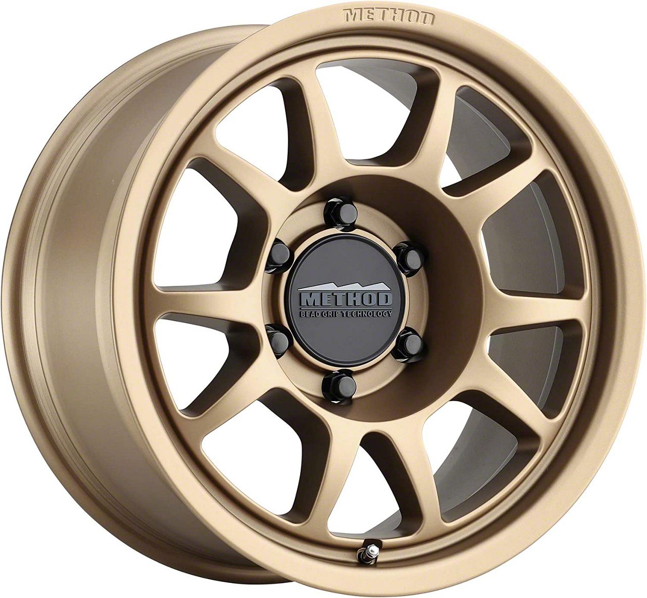 Method Race Wheels Colorado MR702 Bead Grip Bronze 6-Lug Wheel; 17x8.5 ...