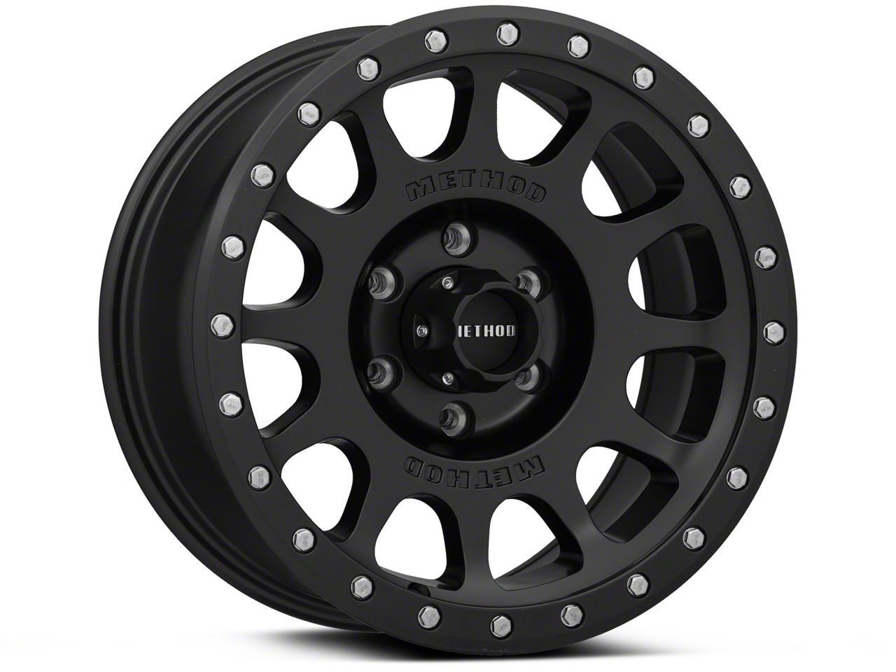 Method Race Wheels RAM 1500 MR305 NV Matte Black 6-Lug Wheel; 20x10 ...