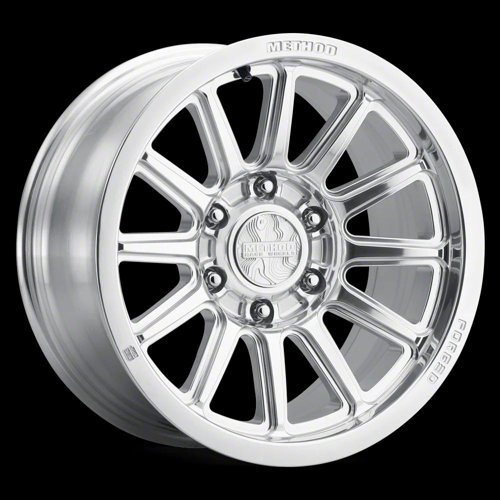 Method Race Wheels Ranger MR204 Forged Polished 6-Lug Wheel; 18x9; 12mm ...
