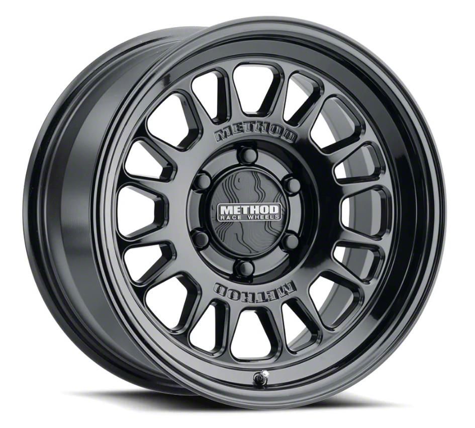 Method Race Wheels Ranger MR318 Gloss Black 6-Lug Wheel; 17x8.5; 25mm ...
