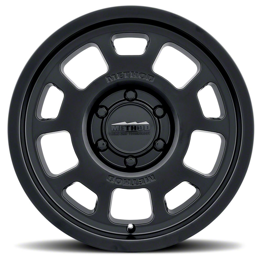 Method Race Wheels Ranger MR705 Bead Grip Matte Black 6-Lug Wheel; 18x9 ...