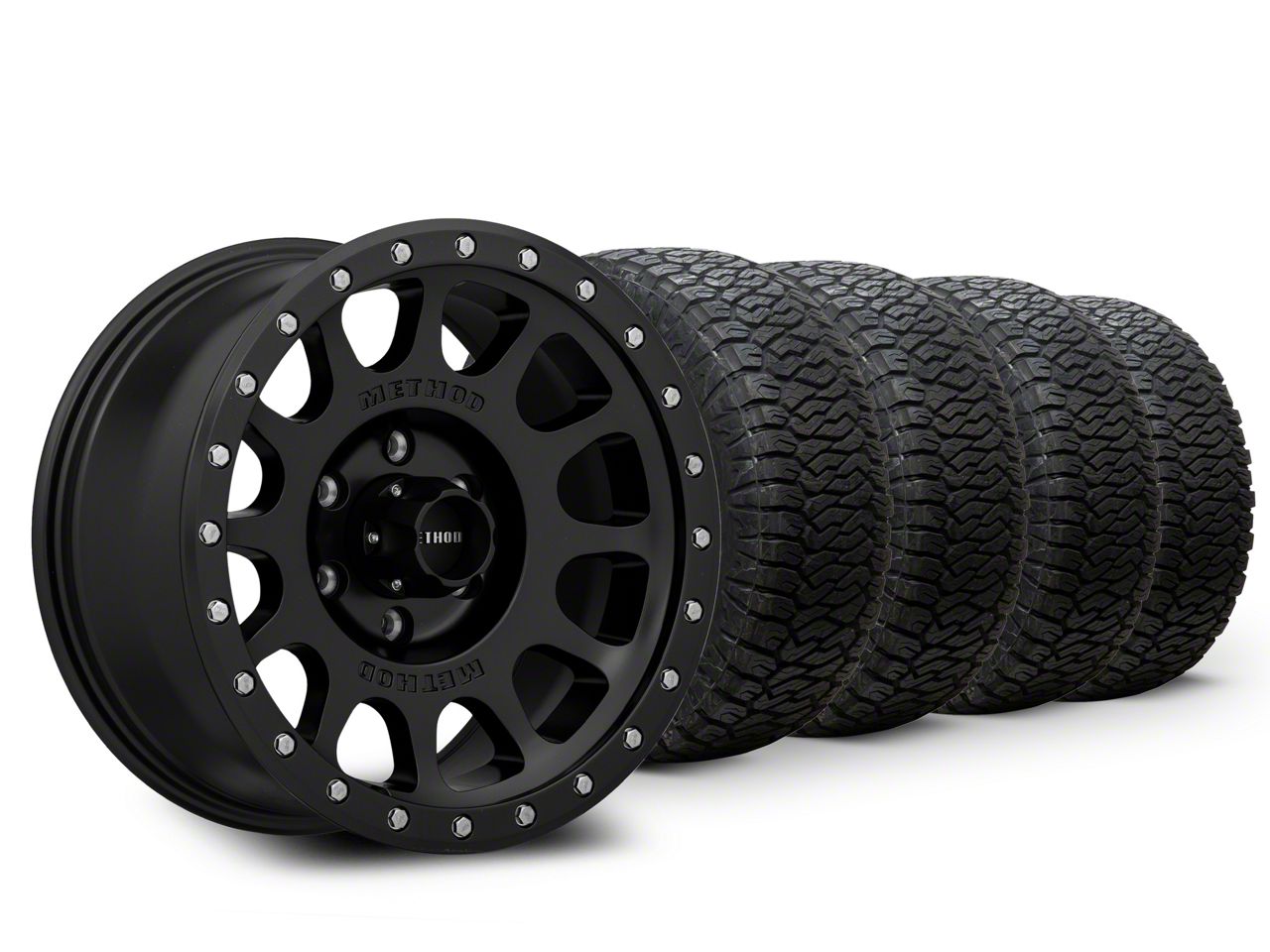 Method Race Wheels Sierra 1500 20x10 Method Race Wheels MR305 & 33in ...