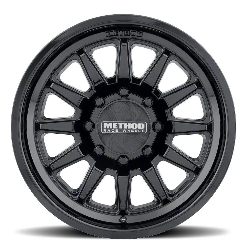 Method Race Wheels Sierra 3500 MR323 Gloss Black 8-Lug Wheel; 20x9 ...