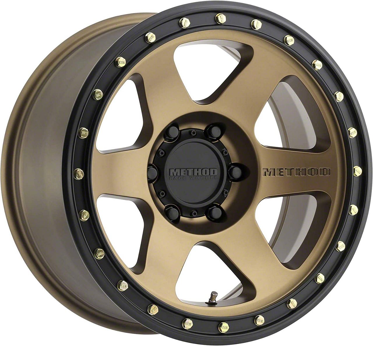 Method Race Wheels Silverado 1500 MR310 Con6 Bronze 6-Lug Wheel; 17x8.5 ...