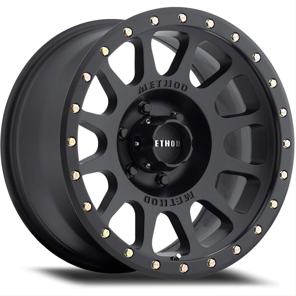 Method Race Wheels Silverado 2500 MR305 NV HD Matte Black 8-Lug Wheel ...