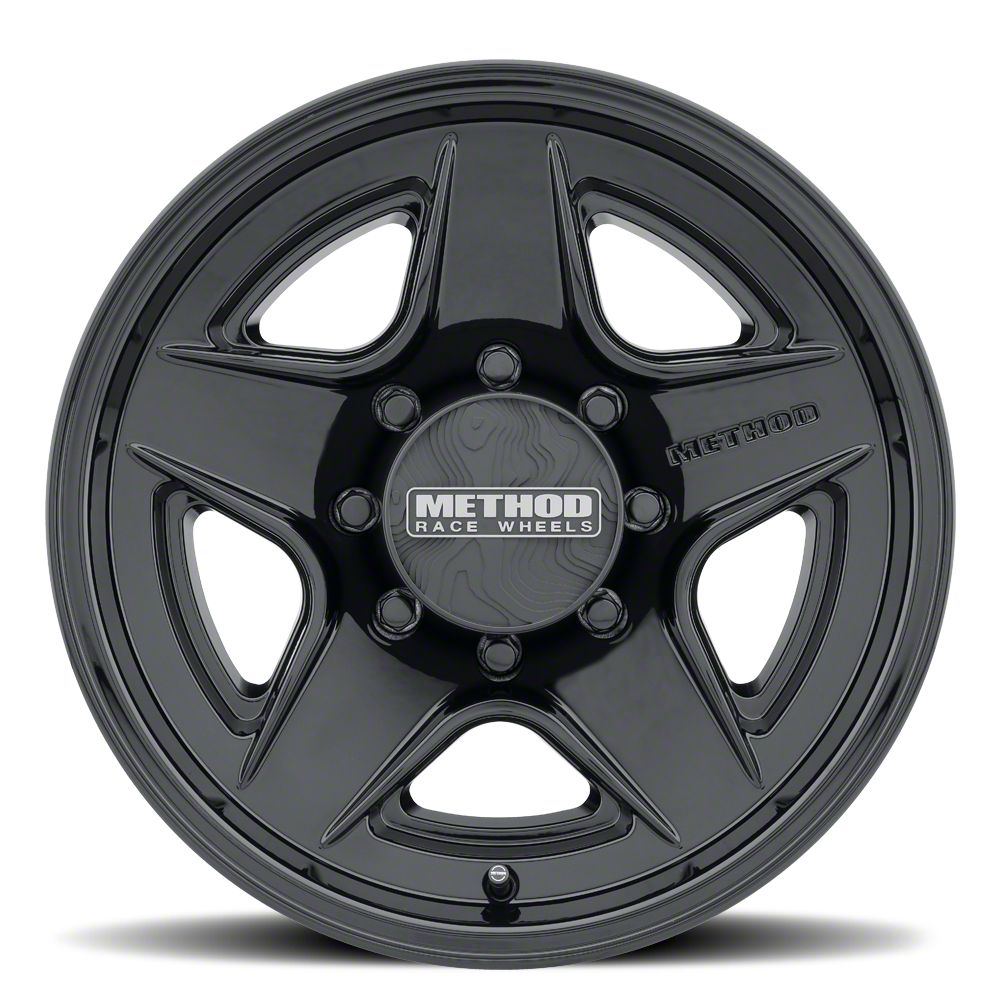 Method Race Wheels Silverado 2500 MR319 Gloss Black 8-Lug Wheel; 18x9 ...