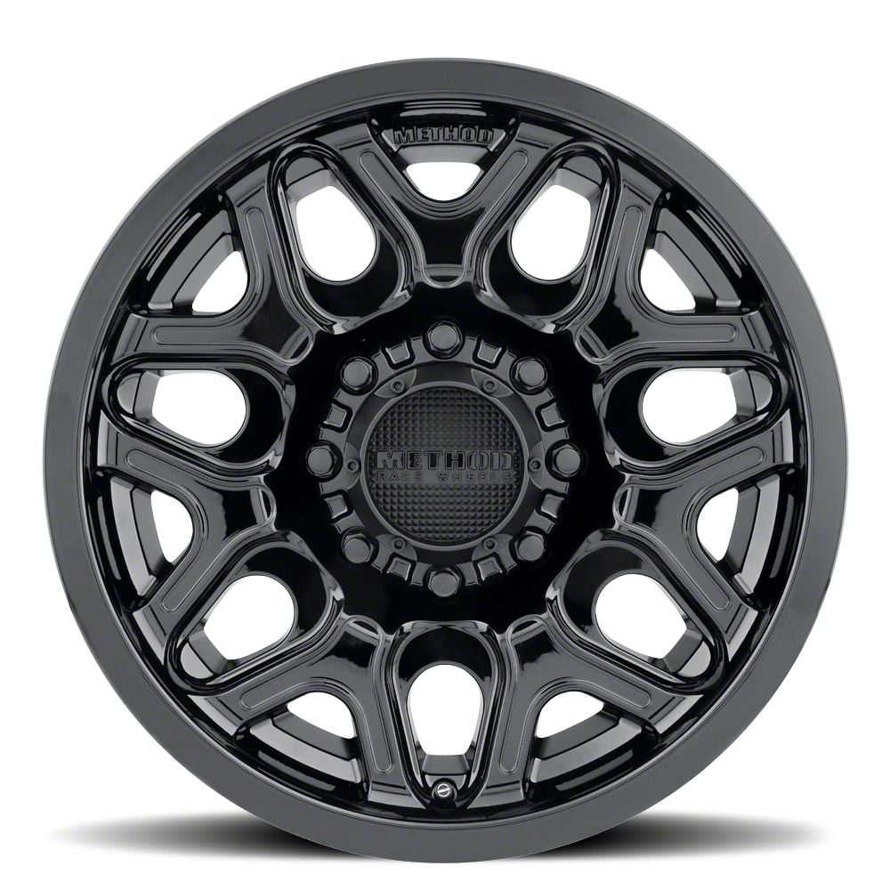Method Race Wheels Silverado 2500 MR322 Gloss Black 8-Lug Wheel; 18x9 ...