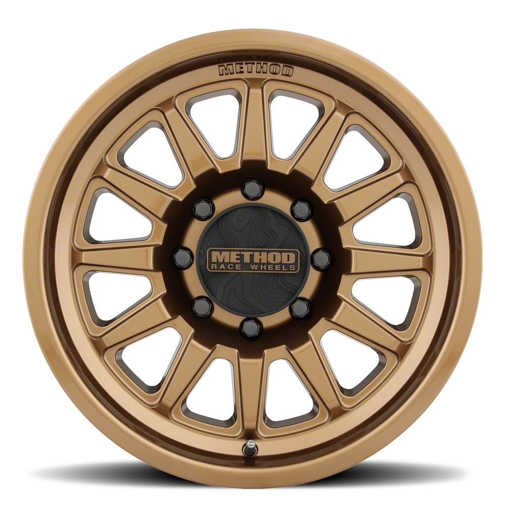Method Race Wheels Silverado 2500 MR323 Gloss Bronze 8-Lug Wheel; 17x8 ...