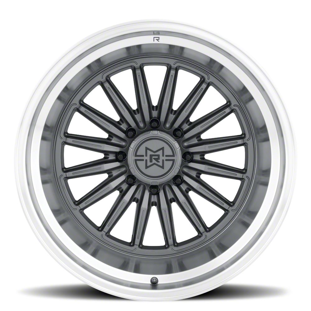 Method Race Wheels Silverado 2500 MR803 Gloss Titanium with Machined ...