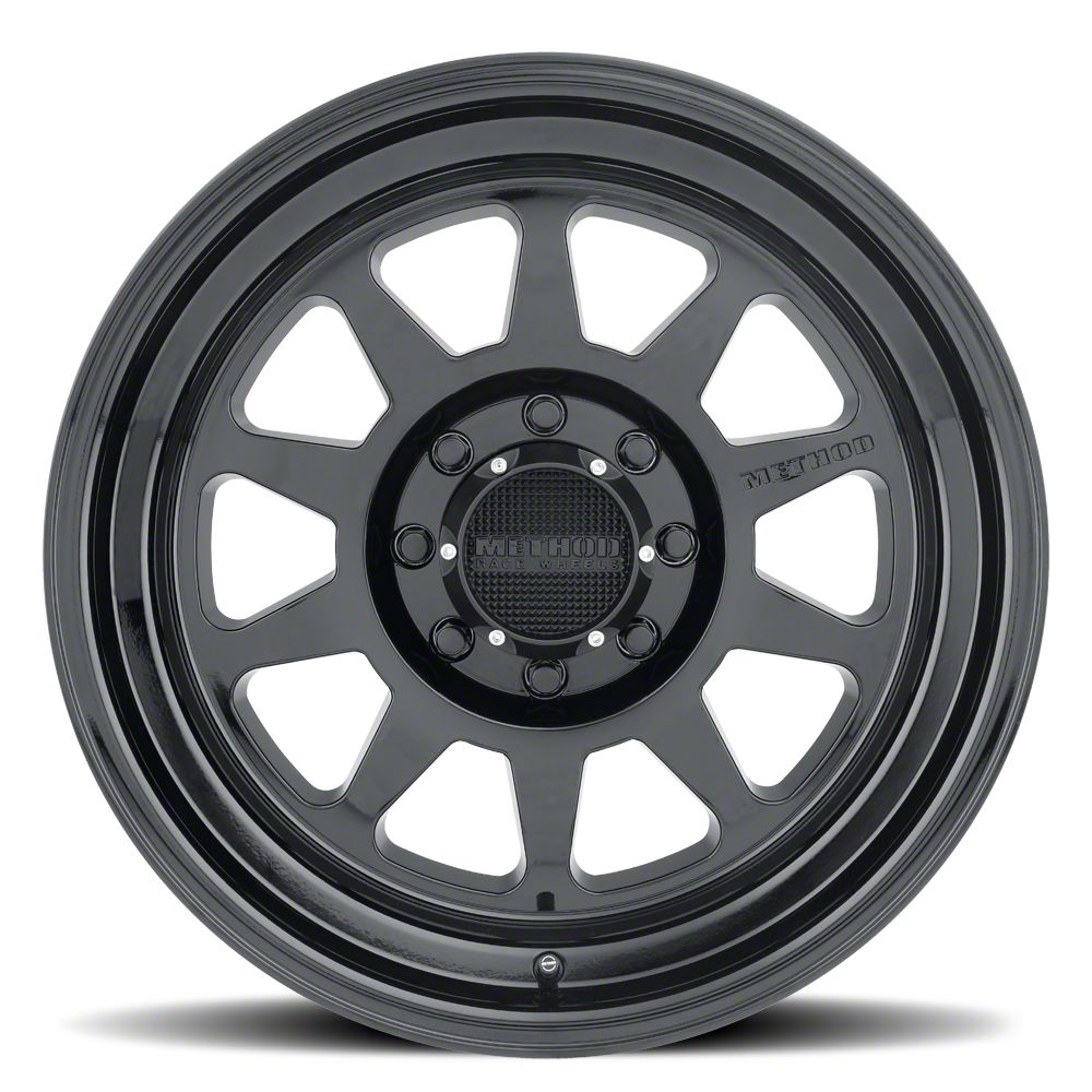 Method Race Wheels Silverado 3500 MR316 Gloss Black 8-Lug Wheel; 20x10 ...