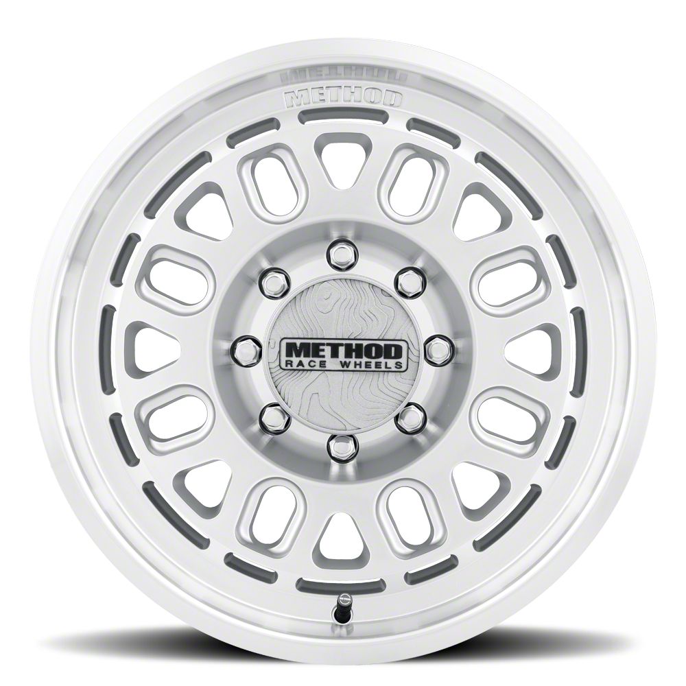 Method Race Wheels Silverado 3500 MR321 Machined 8-Lug Wheel; 18x9 ...