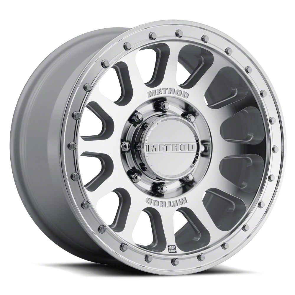 Method Race Wheels Silverado 3500 MR709 HD Bead Grip Machined 8-Lug ...