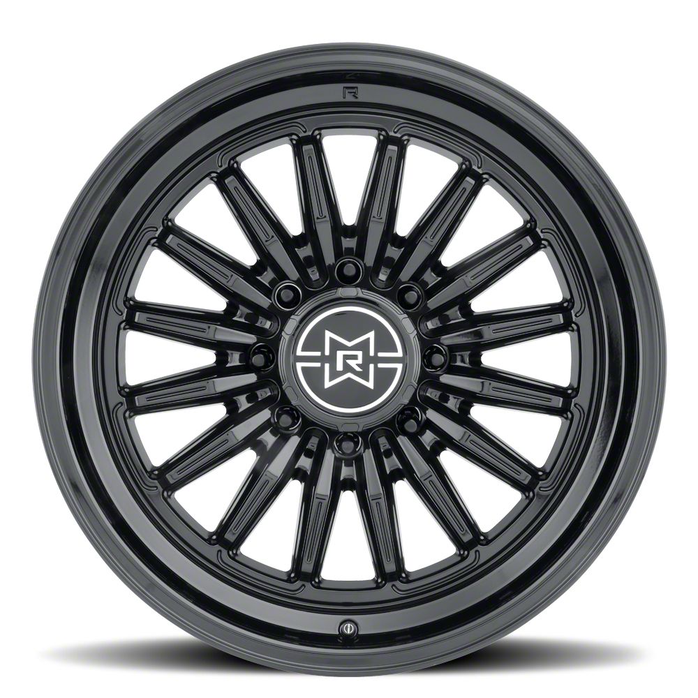 Method Race Wheels Silverado 3500 MR803 Gloss Black 8-Lug Wheel; 20x9 ...