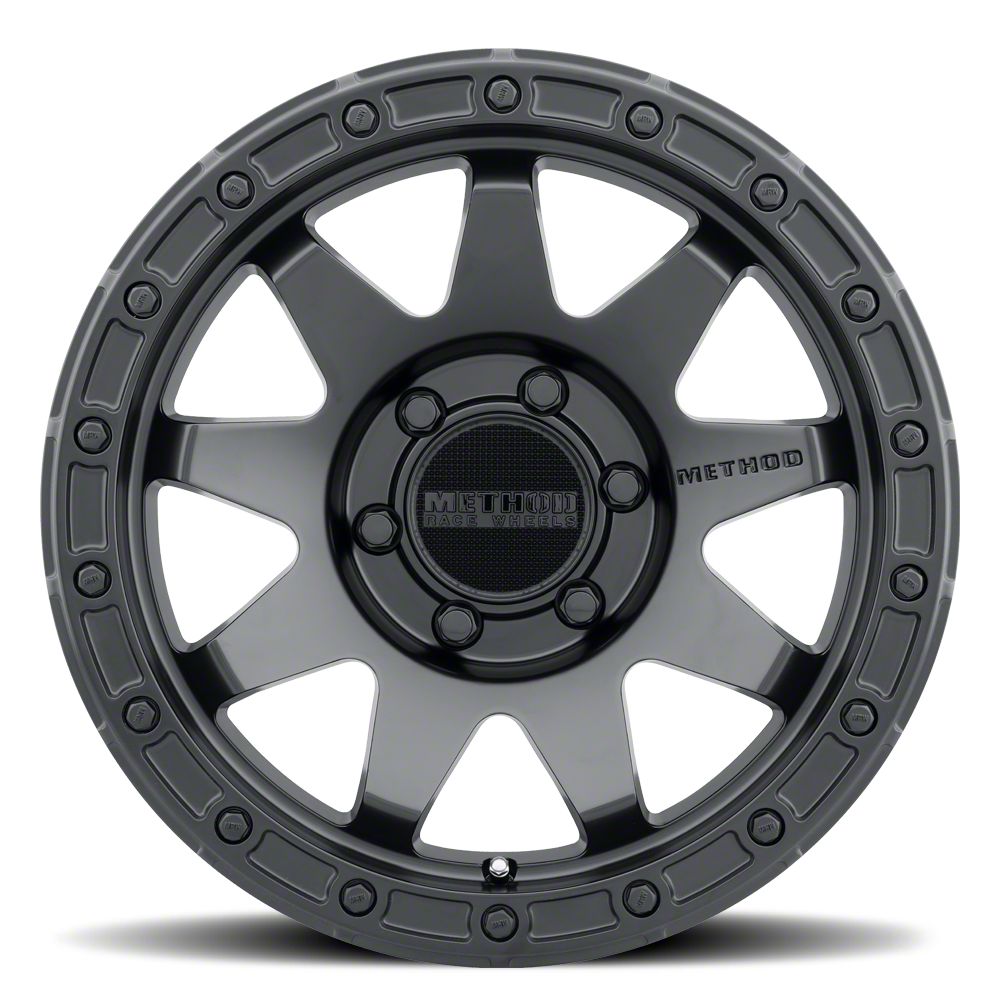 Method Race Wheels Yukon MR317 Matte Black 6-Lug Wheel; 17x9; -12mm ...