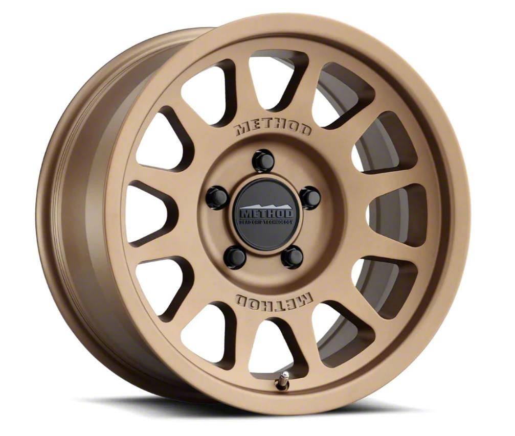 Method Race Wheels Sierra 1500 MR703 Bead Grip Bronze 6-Lug Wheel; 17x9 ...