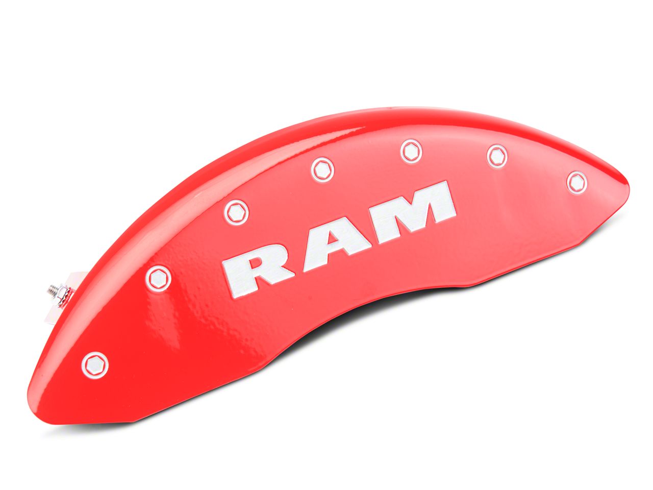 MGP RAM Red Caliper Covers w/ RAM Logo - Front & Rear 55001SRAMRD (11 ...