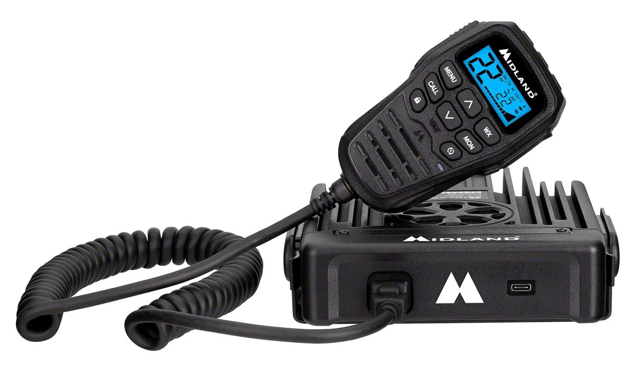 Midland Radio RAM 3500 MicroMobile GMRS Two-Way Radio with Integrated ...