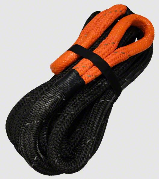 Mile Marker F-150 7/8-Inch x 20-Foot Kinetic Rope Kit; Black 18-52078 ...