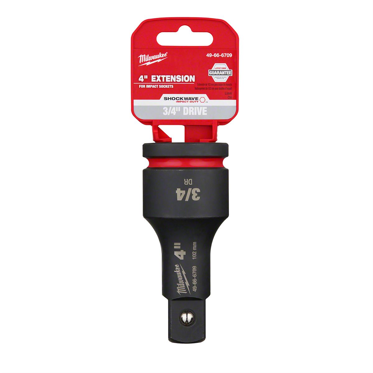 Milwaukee Tool Universal AT SHOCKWAVE Impact Duty 3/4-Inch Drive 4-Inch ...